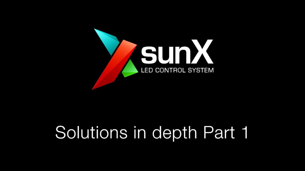 SunRise LED | Video Tutorials sunX